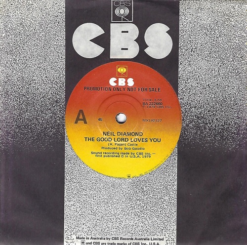 1980 Neil Diamond – The Good Lord Loves You (US:#67) | Sessiondays