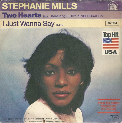 1981 Stephanie Mills & Teddy Pendergrass – Two Hearts (US:#40 ...
